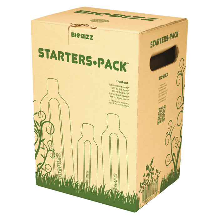 BioBizz Starter Pack - Complete Nutrient Set for Indoor Gardens