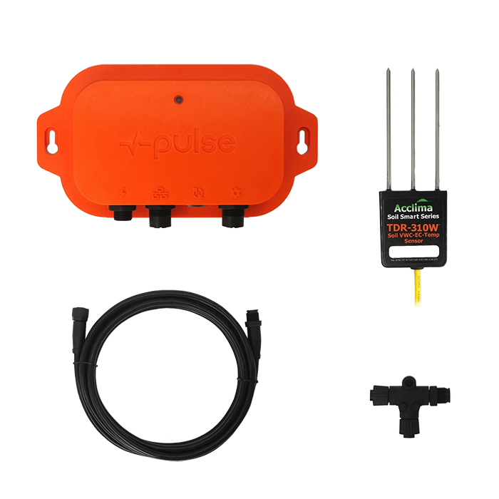 Pulse Hub Environmental & Soil Monitor Starter Kit With VWC-1 Soil Moi