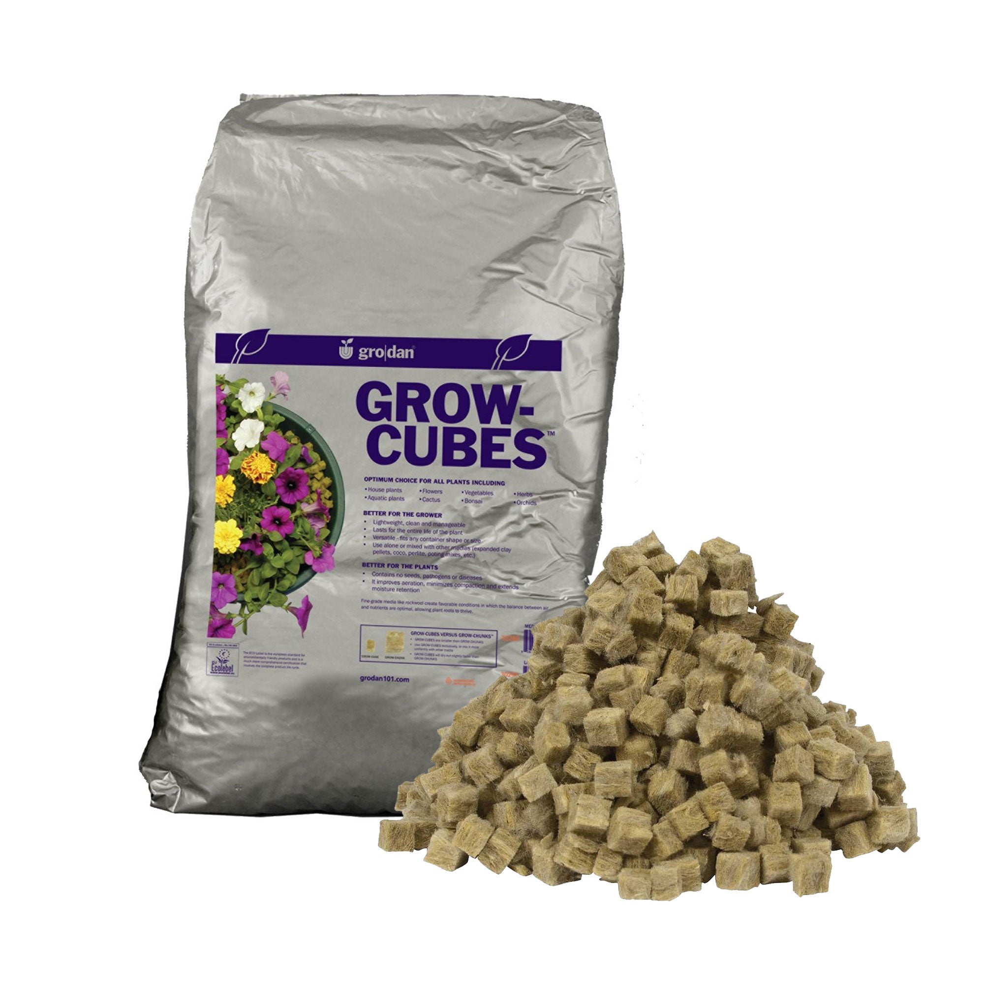 Rockwool Cubes | Hydroponic Grow Media