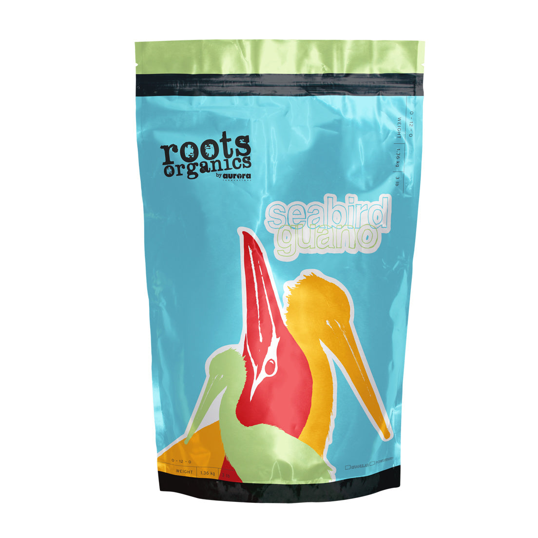 Roots Organics Phos Sea Bird Guano Powder 0-12-0, 9 lb. - Pack of 3