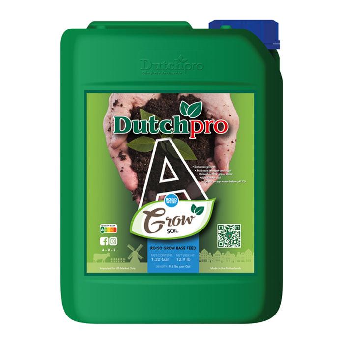 DutchPro Base Feed Grow Soil A, 5L - Nutrient Solution