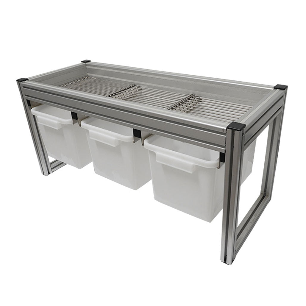 GROW1 Small Stationary Harvest Sorting System - Stainless Steel
