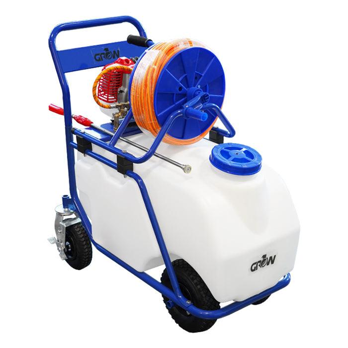 Grow1 23 Gallon Gas Powered Cart Sprayer for Horticulture