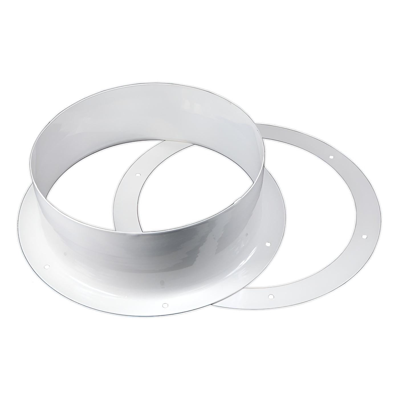 DL Wholesale 6" Ducting Flange - Durable Steel Construction