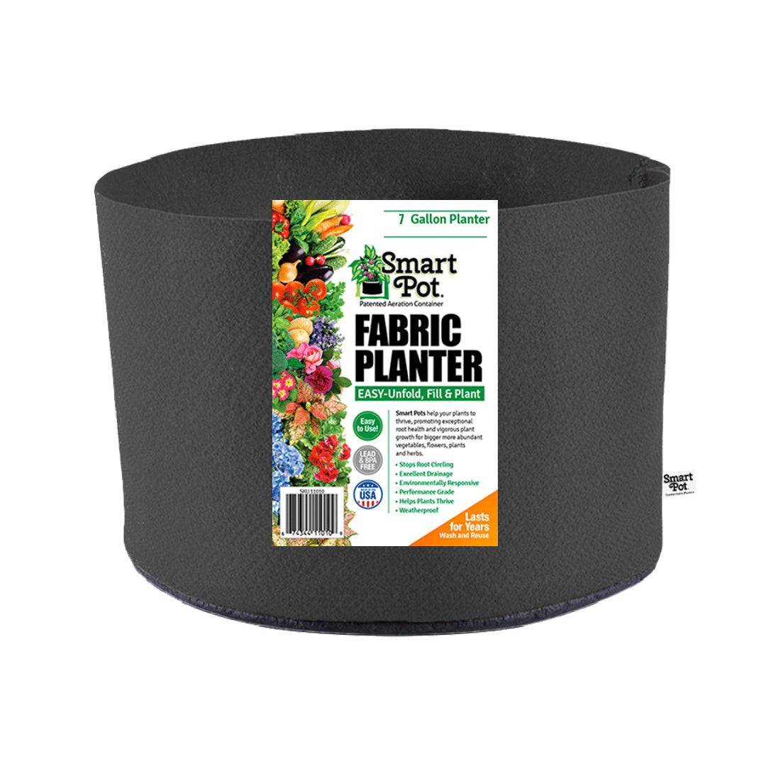 Smart Pot 7 Gallon Fabric Container, 14"x 9.5
