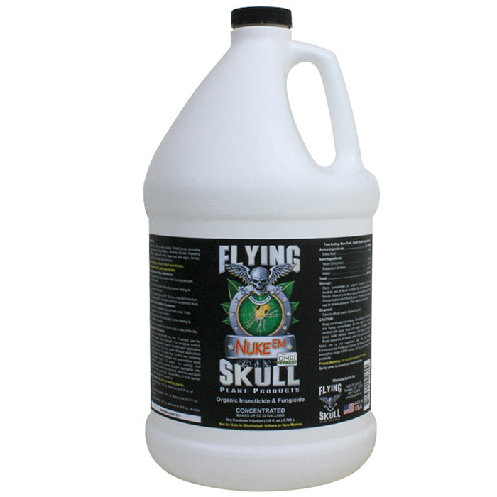 Flying Skull Nuke Em Insecticide & Fungicide Concentrate, 1 Gallon