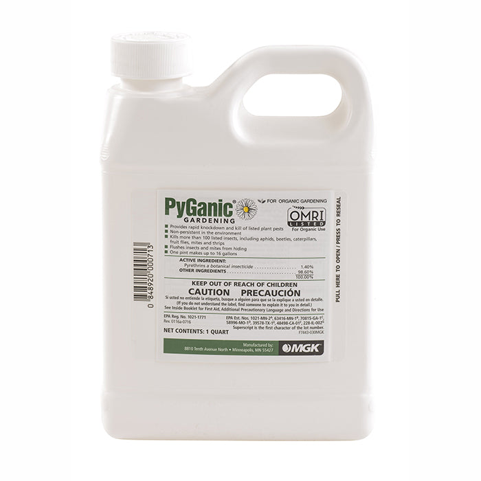PyGanic Gardening Insecticide, 1 Quart