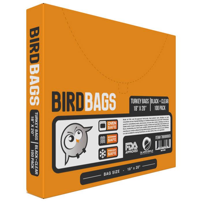 BirdBags Turkey Storage Bags, 3 Gallon, Pack of 100