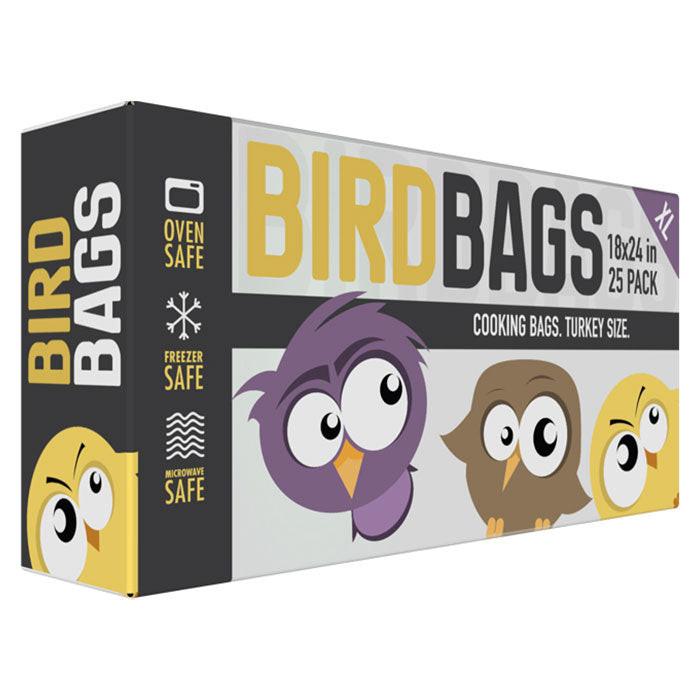 BirdBags Turkey Storage Bags, 4 Gallon, 18"x24", 25 Pack