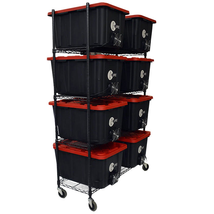 EZTRIM EZ Cure Automated Dry & Cure System - 8 Totes