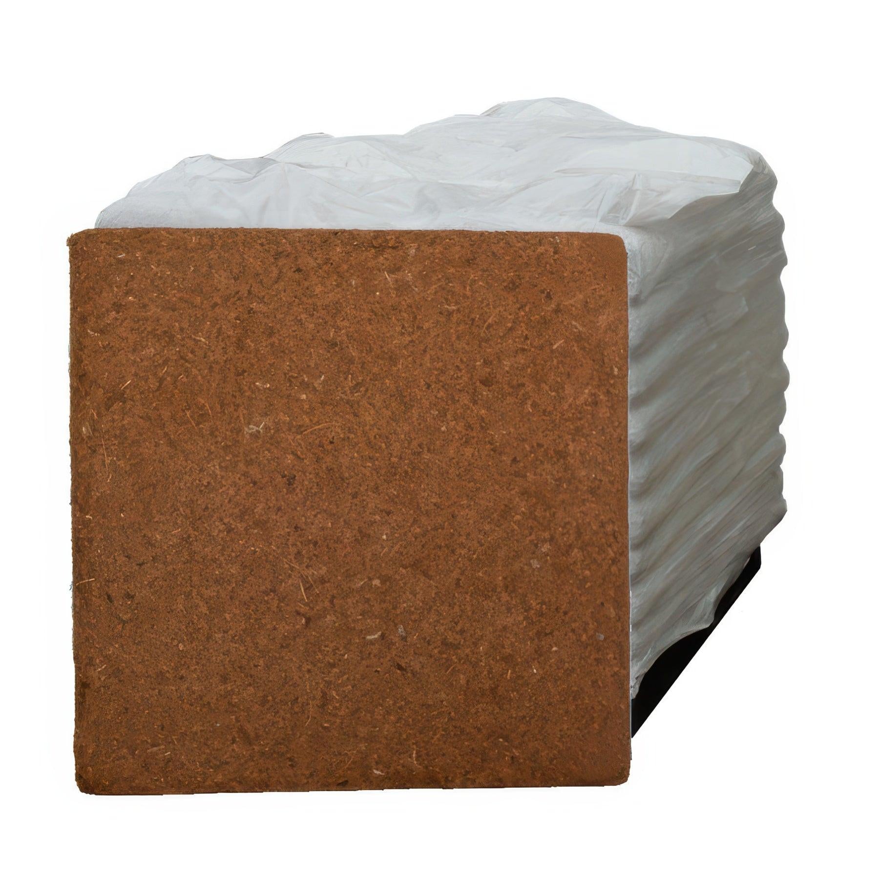 The Coco Depot 5 kg Compressed Coco Block, Unwrapped, Pallet 200