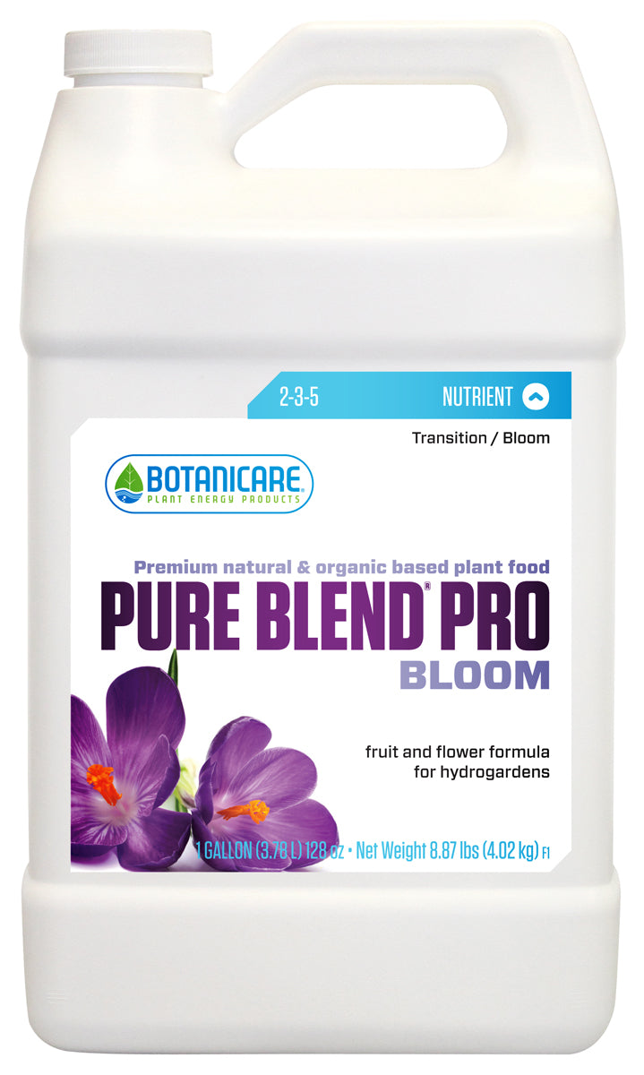 Botanicare Pure Blend Pro Bloom Hydroponic Formula, 2.5 Gallon