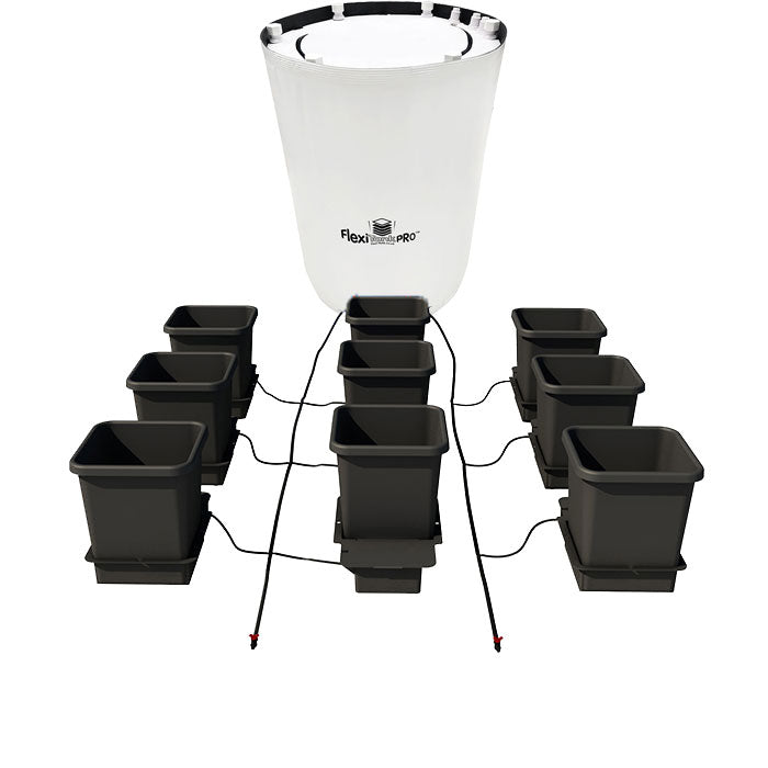 Autopot 9 Pot Watering System with 3.9 Gallon Pot, 25 Gallon Pro Flexi