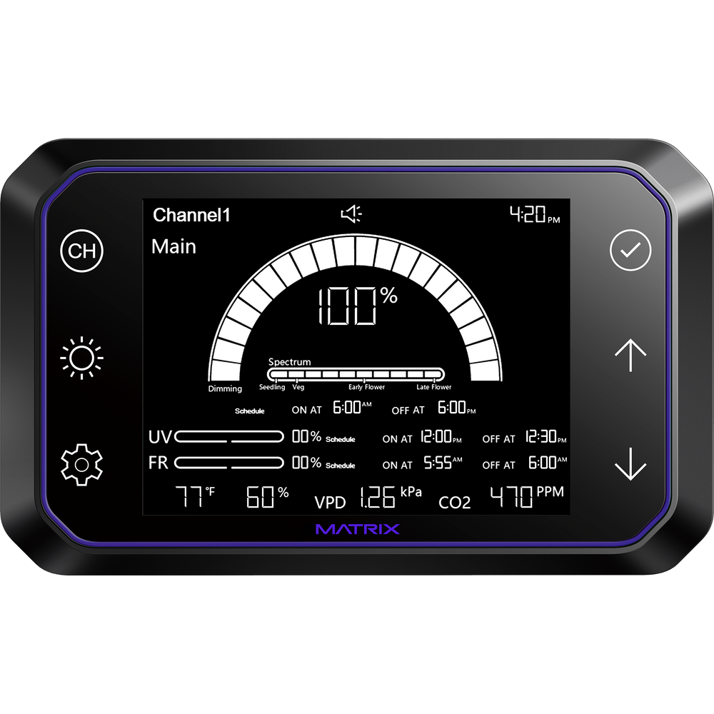 Matrix MC2 Grow Light Controller for Indoor Cultivation
