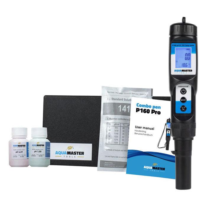 Aqua Master P160 Pro Combo Pen - pH, EC, TDS Meter