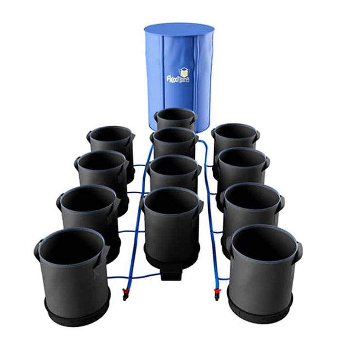 AutoPot 12 Pot XXL Watering System with 13 Gallon Fabric Pots, 60 Gall