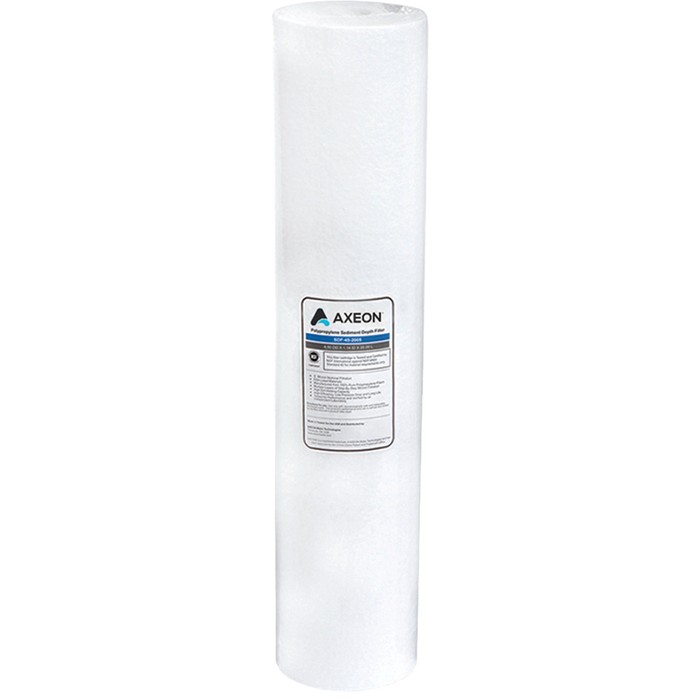 AXEON R1 Series 5-Micron Sediment Filter, 4.5x20 Inch