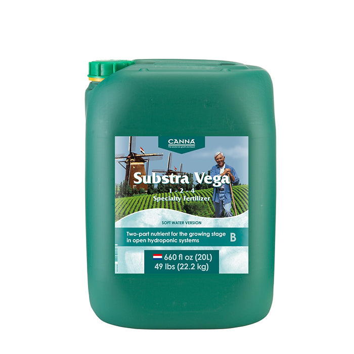 Canna Nutrients Substra Soft Water Vega B, 20 Liter