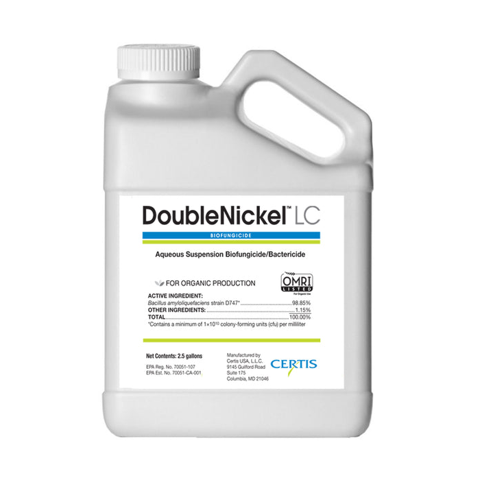 Certis Biologicals Double Nickel LC Bio Organic Fungicide, 2.5 Ga