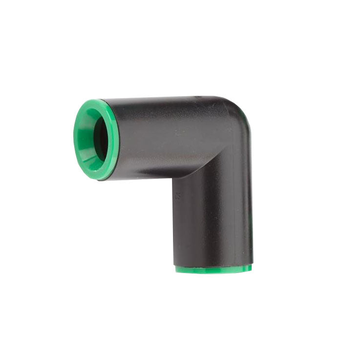 DIG Compression Elbow Fitting, Green, 0.620 Inch OD - 200 Pack