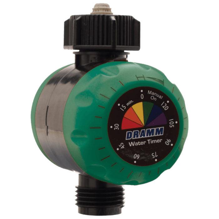 Dramm ColorStorm Water Timer, Green - 2 Hour Mechanical Timer