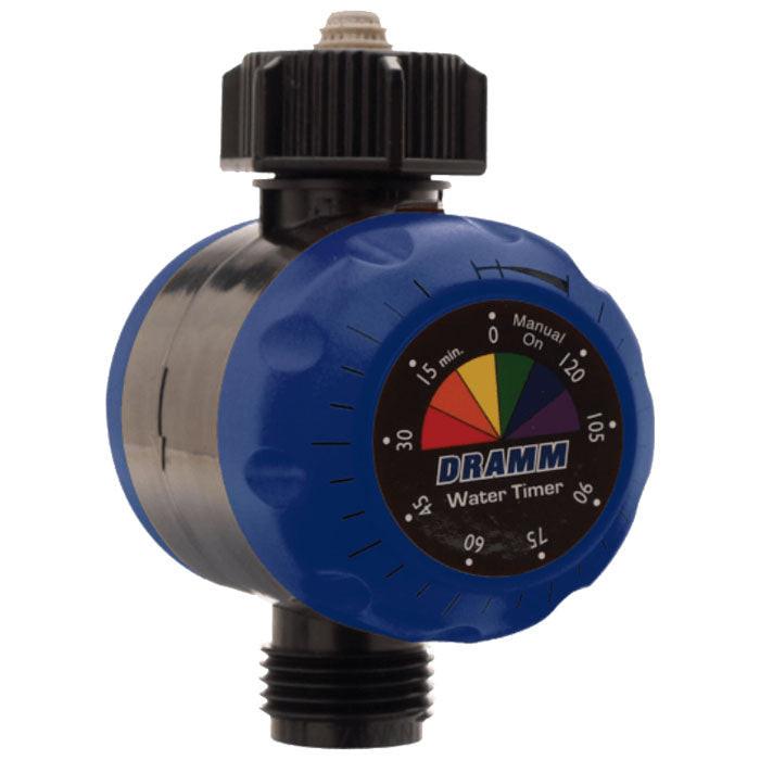 Dramm ColorStorm Water Timer, Blue - 2 Hour Mechanical Timer