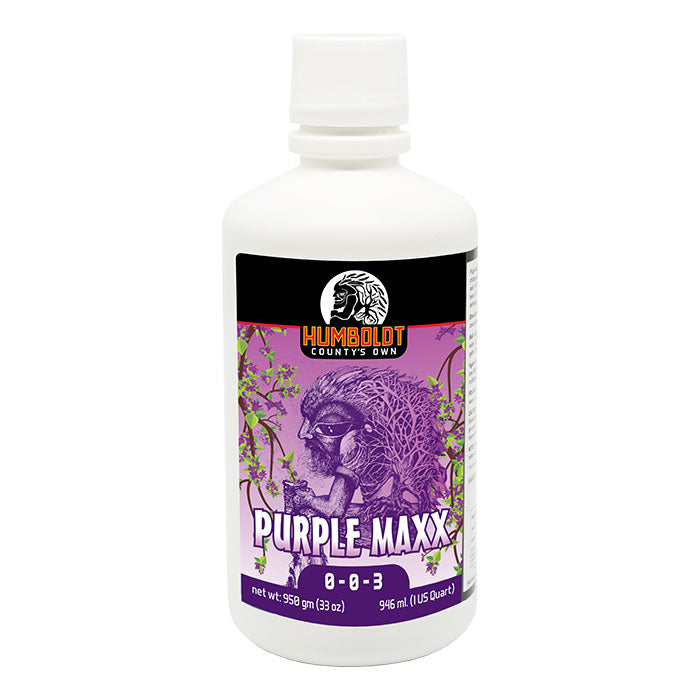 Humboldt County's Own Purple Maxx, 1 Quart Nutrient