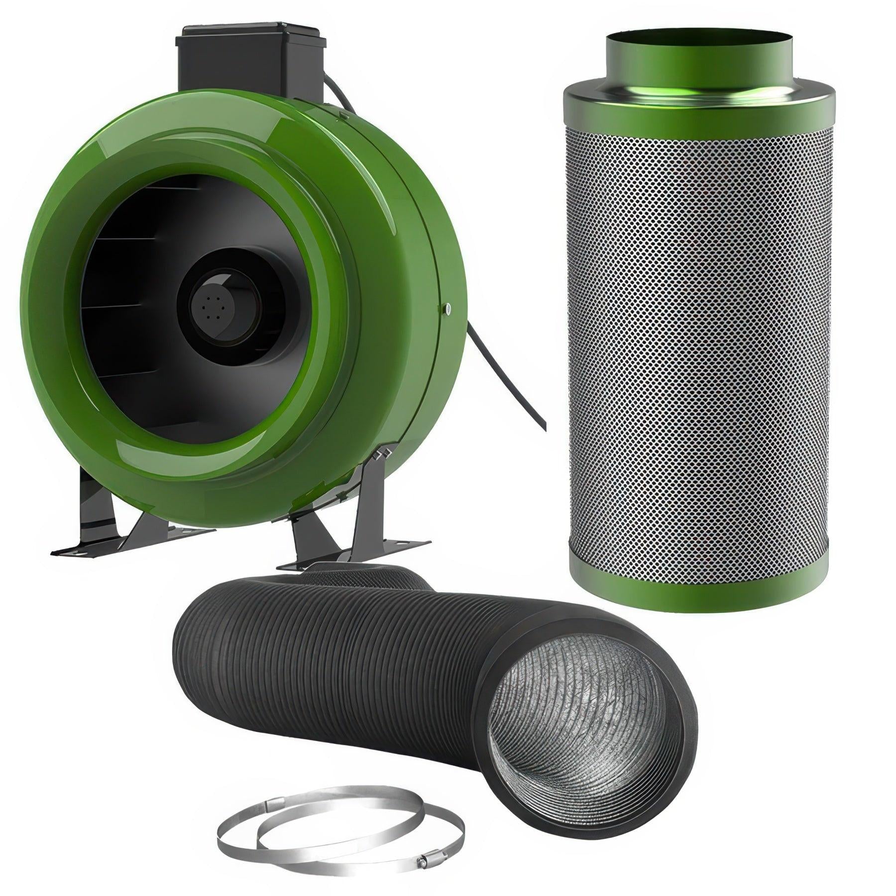 FloraFlex 8 Inch Ventilation & Odor Control Kit