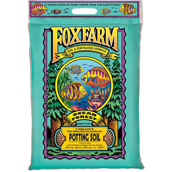 Fox Farm Ocean Forest Potting Soil, 12 Qt., Case of 5