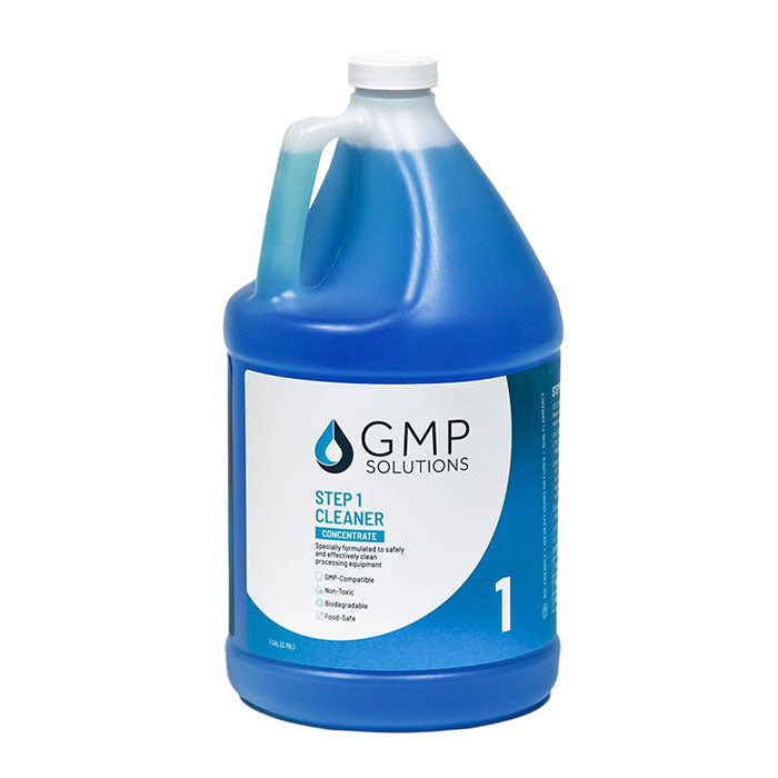 GMP Solutions Step 1 Cleaner Concentrate, 1 Gallon, Case of 4