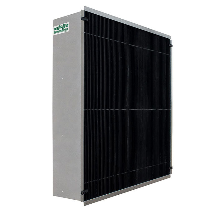 J&D Manufacturing Intake Power Shutter with Light Trap, 54" x 54"