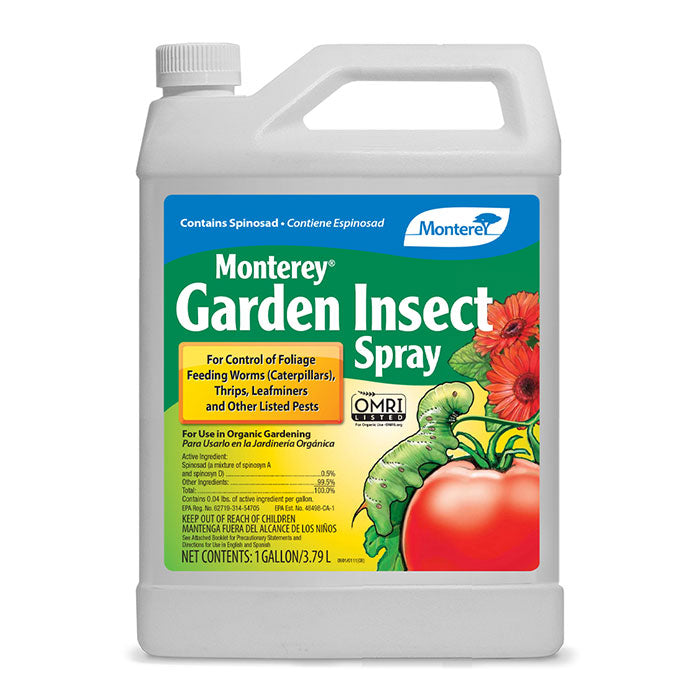 Monterey Lawn & Garden Insect Spray with Spinosad Concentrate, 1 Gallo
