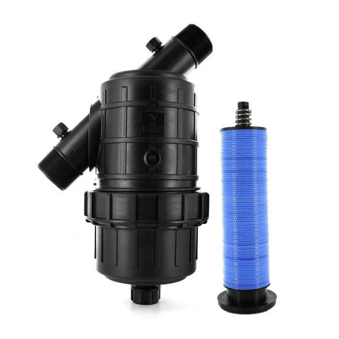 DIG 1 1/2 Inch MPT Inline Filter, 40 Mesh, Reliable Filtration