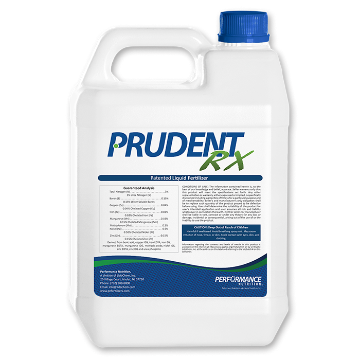 Performance Nutrition Prudent Rx 2.5 Gallon Nutrient Solution
