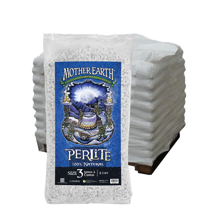 Mother Earth Perlite #3, 4 Cubic Feet - Pallet of 30 Bags