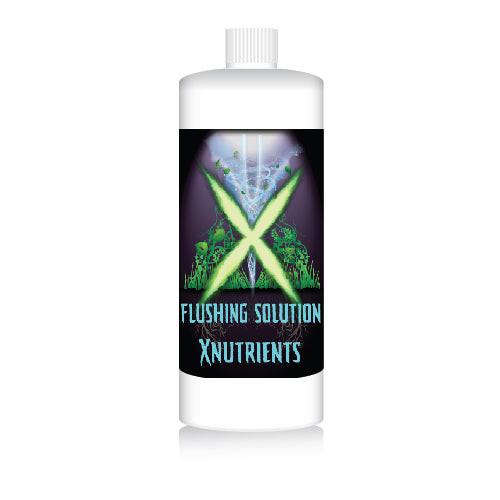 X Nutrients Flushing Solution, 1 Quart - Hydroponics Use