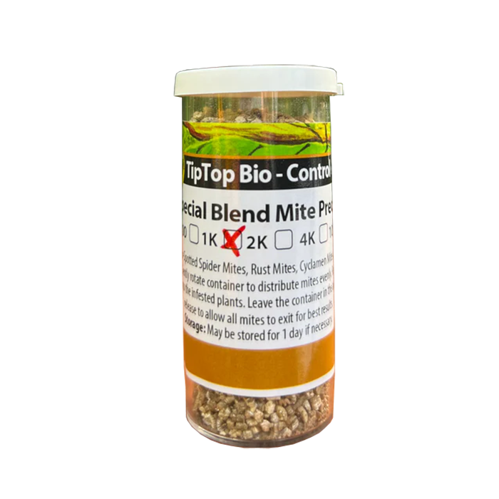Tip Top Bio-Control Special Blend Mite Predator Beneficial Mite Mix, V