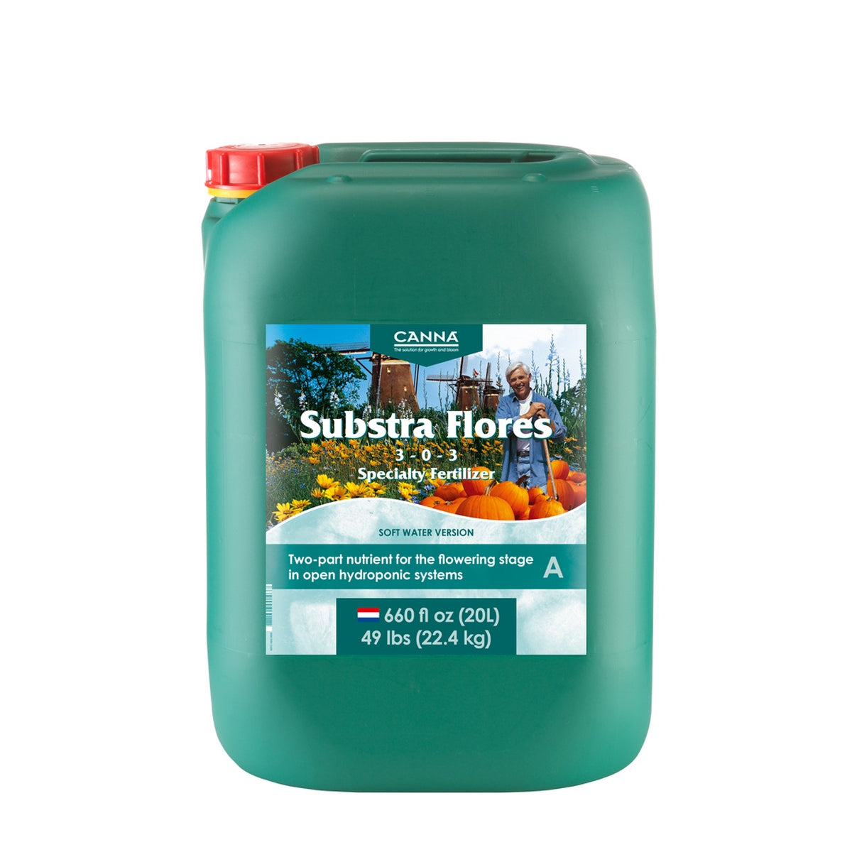 Canna Nutrients Substra Soft Water Flores A, 20 Liter