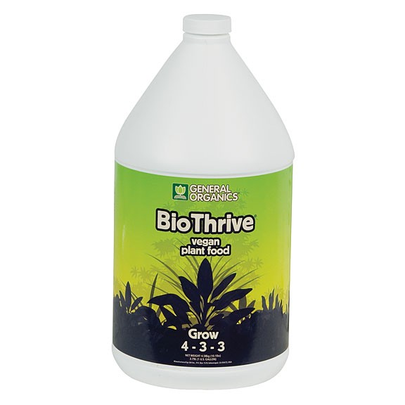 General Organics BioThrive Grow, 1 Gallon Nutrient
