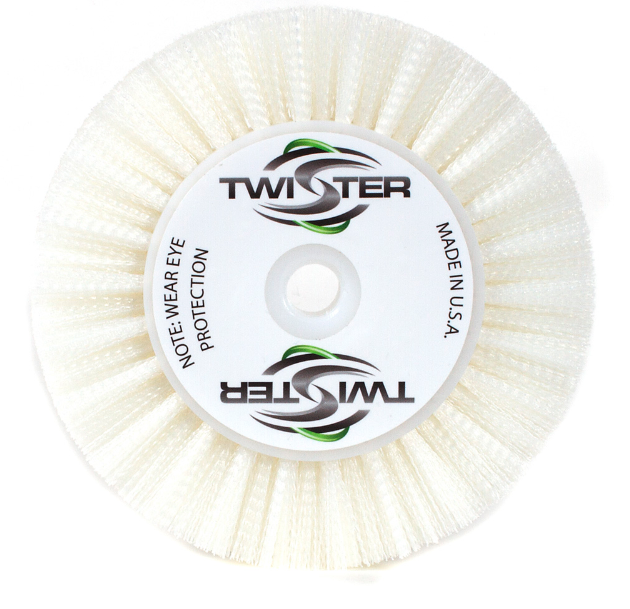 Twister T2 Tumbler Brush - Durable Nylon, Fits Twister Trimmers