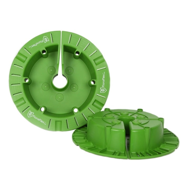 FloraFlex Round Flood & Drip Shield with Gravity Drippers