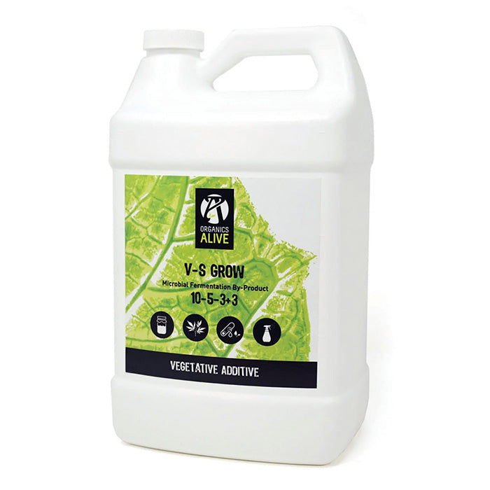 Organics Alive V-S Grow, 1 Quart - Liquid Booster Nutrient